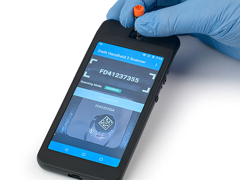 Lecteur de code-barres de tubes - Ziath - Azenta life sciences - 2D / portable / portatif