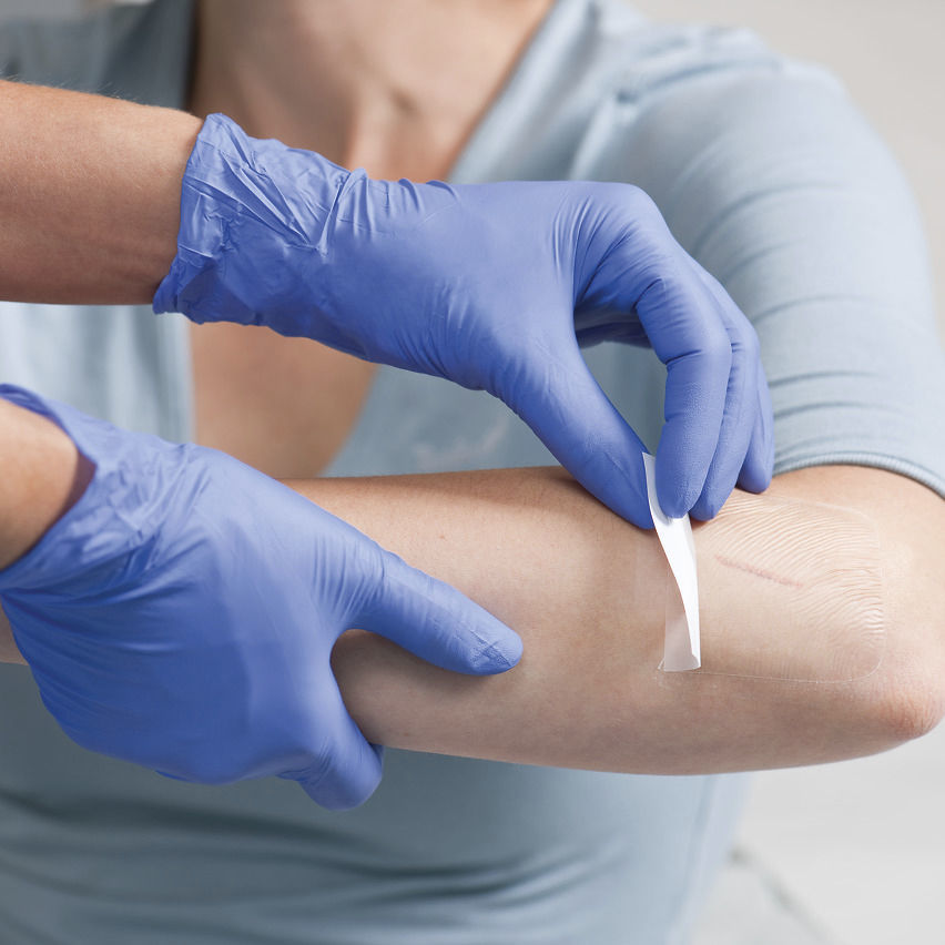 Pansement cutané en polyuréthane - Hydrofilm® - Hartmann - stérile ...