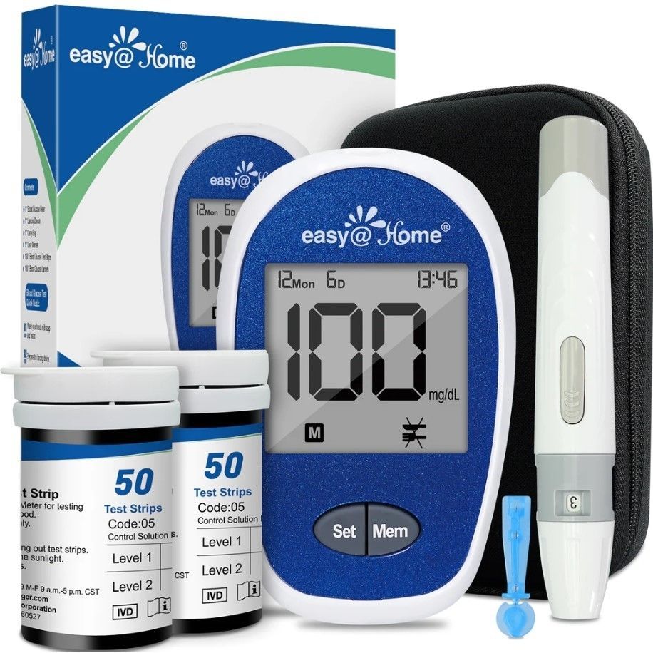 Glucomètre automatique - EBG-100SL - Easy Healthcare - avec stylo ...
