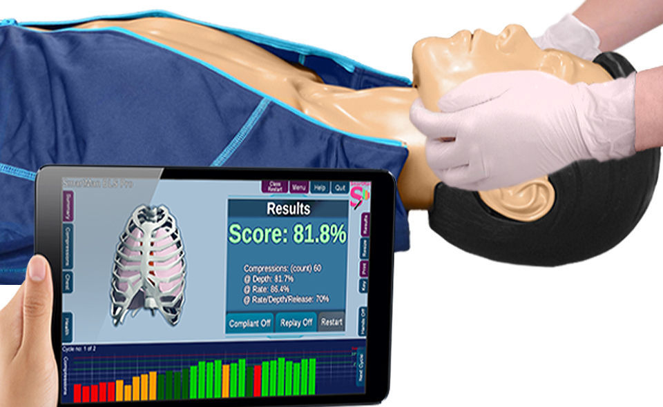 Mannequin de formation pour soins généraux - BLS Pro - SmartMan - pour ...