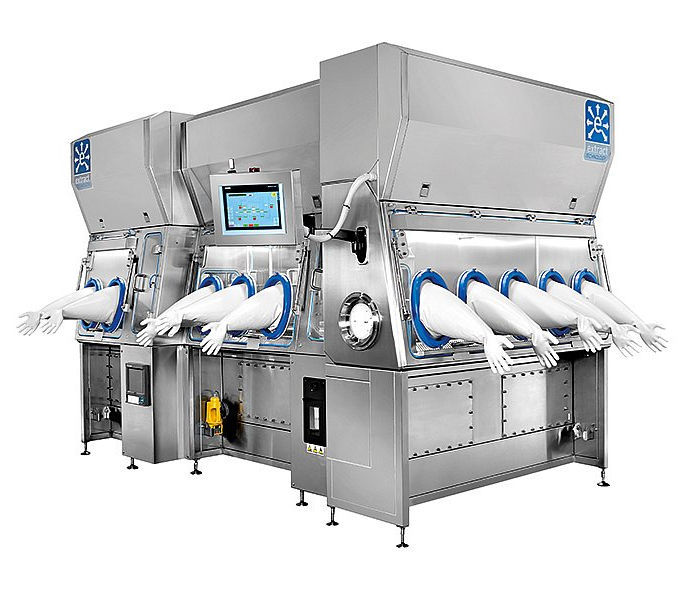 Isolateur pour thérapie cellulaire - Extract Technology - classe ISO 5 ...