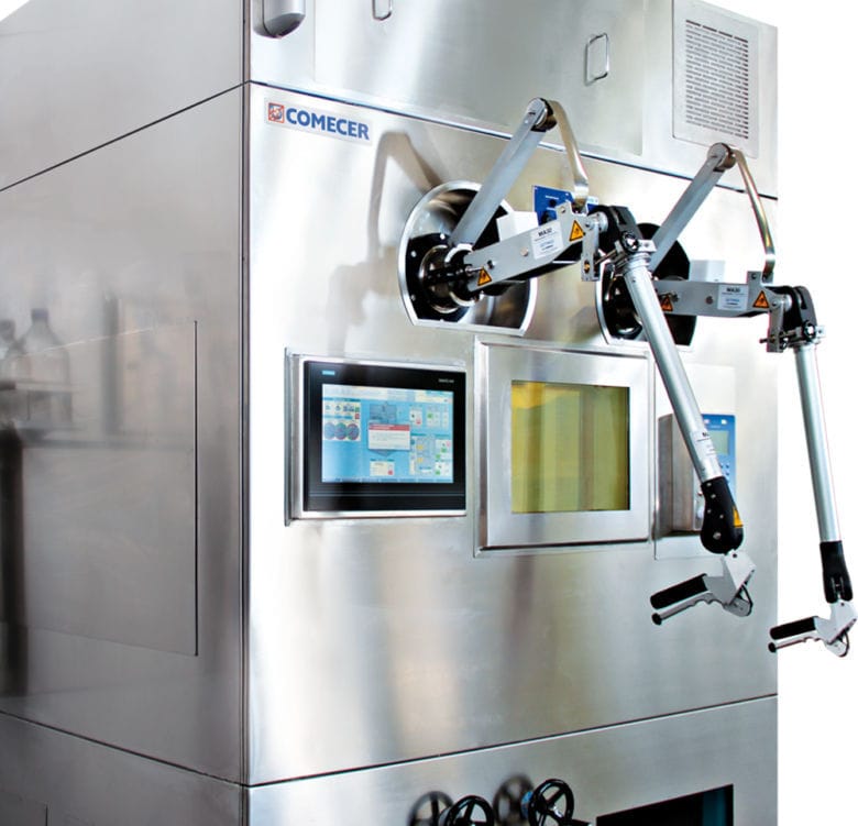 Ligne de production semi-automatique - TC-99m - Comecer - de radioisotopes