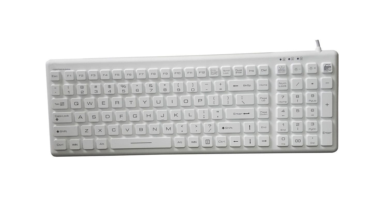 Clavier médical avec pavé numérique - P-M60-BL - PAC Technology - USB ...