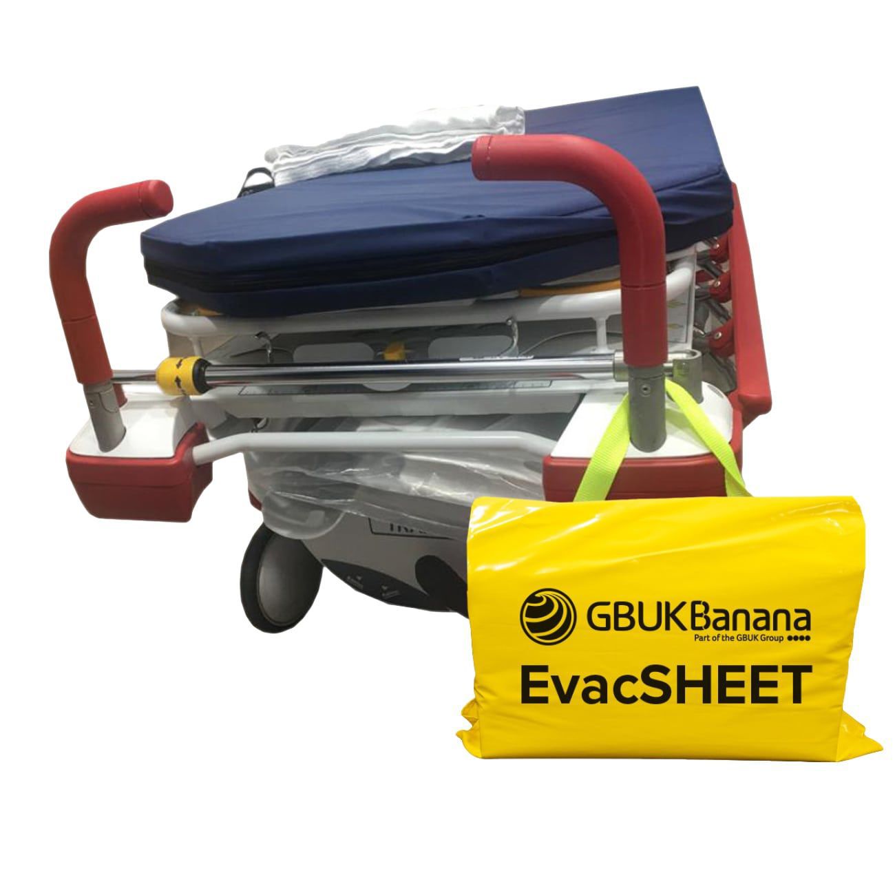 Tapis d'évacuation pour matelas médicaux - B-EVACSHEET - GBUK Group