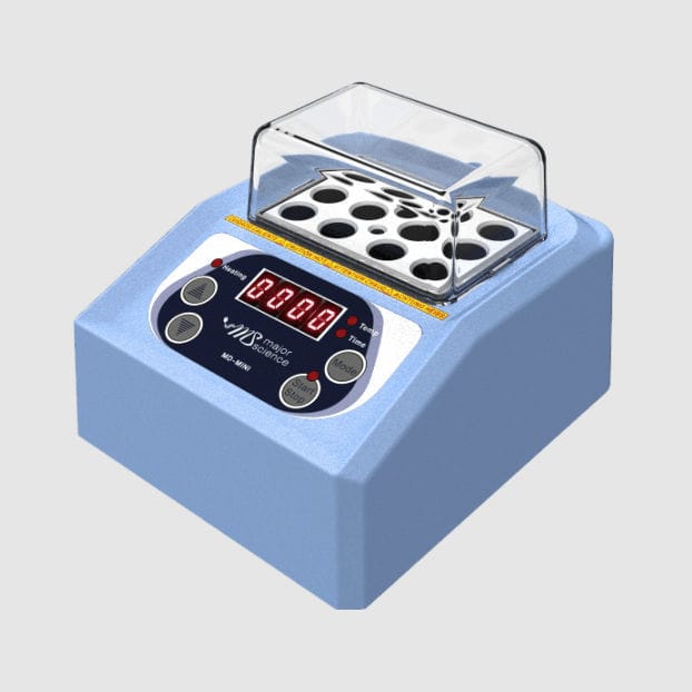Bain à sec numérique - MD-MINI - Major Science - chauffant / de paillasse