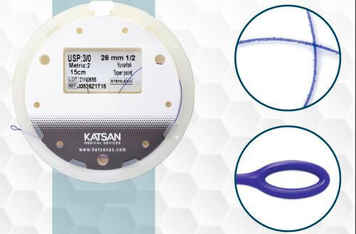 Fil de suture résorbable - BARBED - KATSAN Medical Devices - chirurgie ...