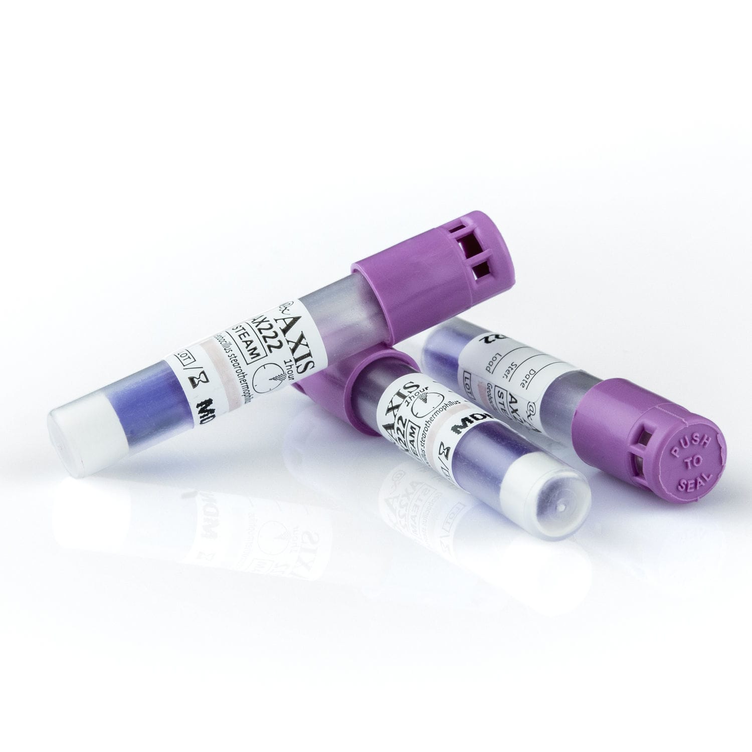 Indicateur biologique pour stérilisation à vapeur - AX222 - KORDON TIP ...