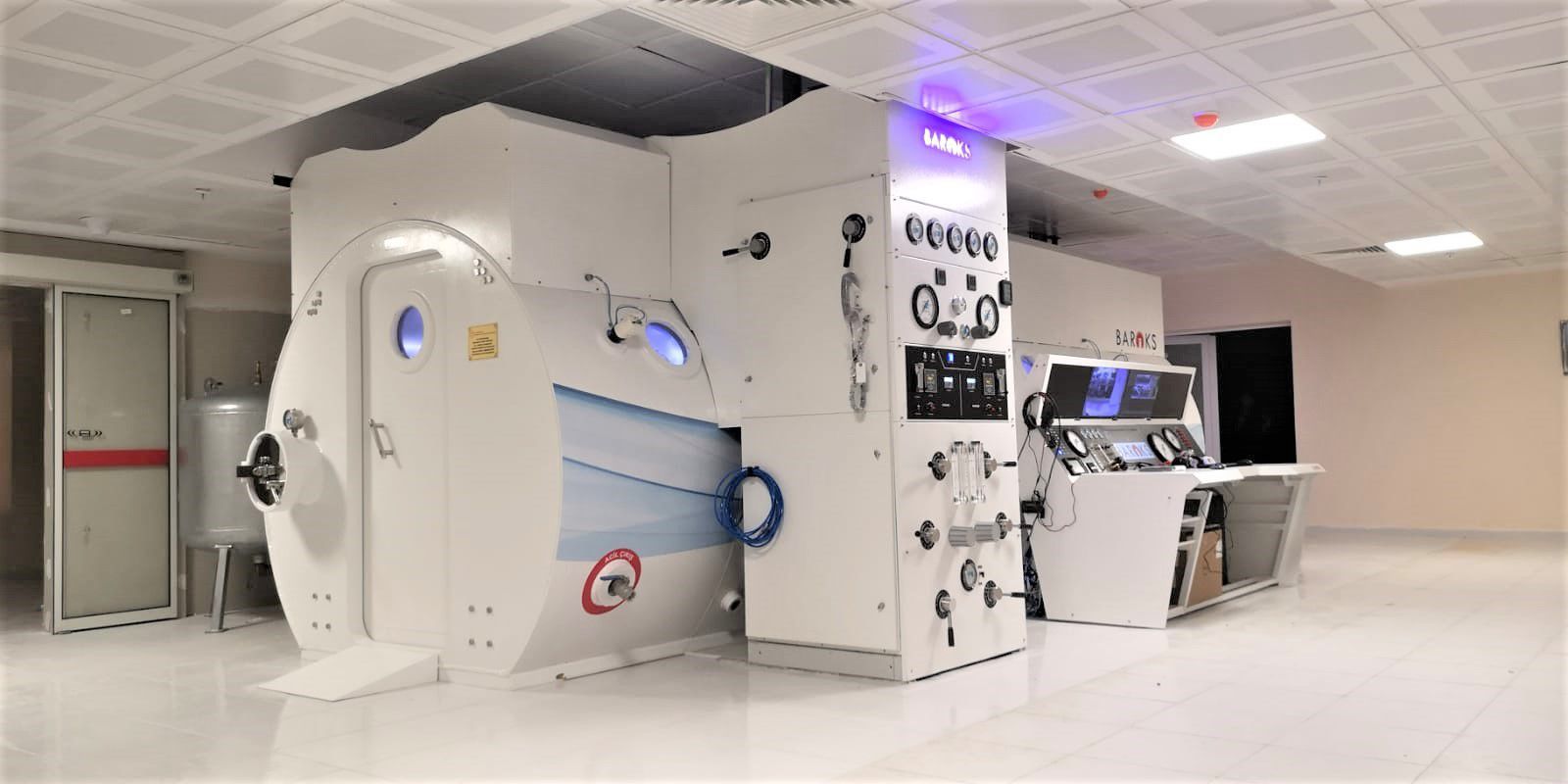 Chambre d'oxygénothérapie hyperbare - BAROKS Hyperbaric - multiplace