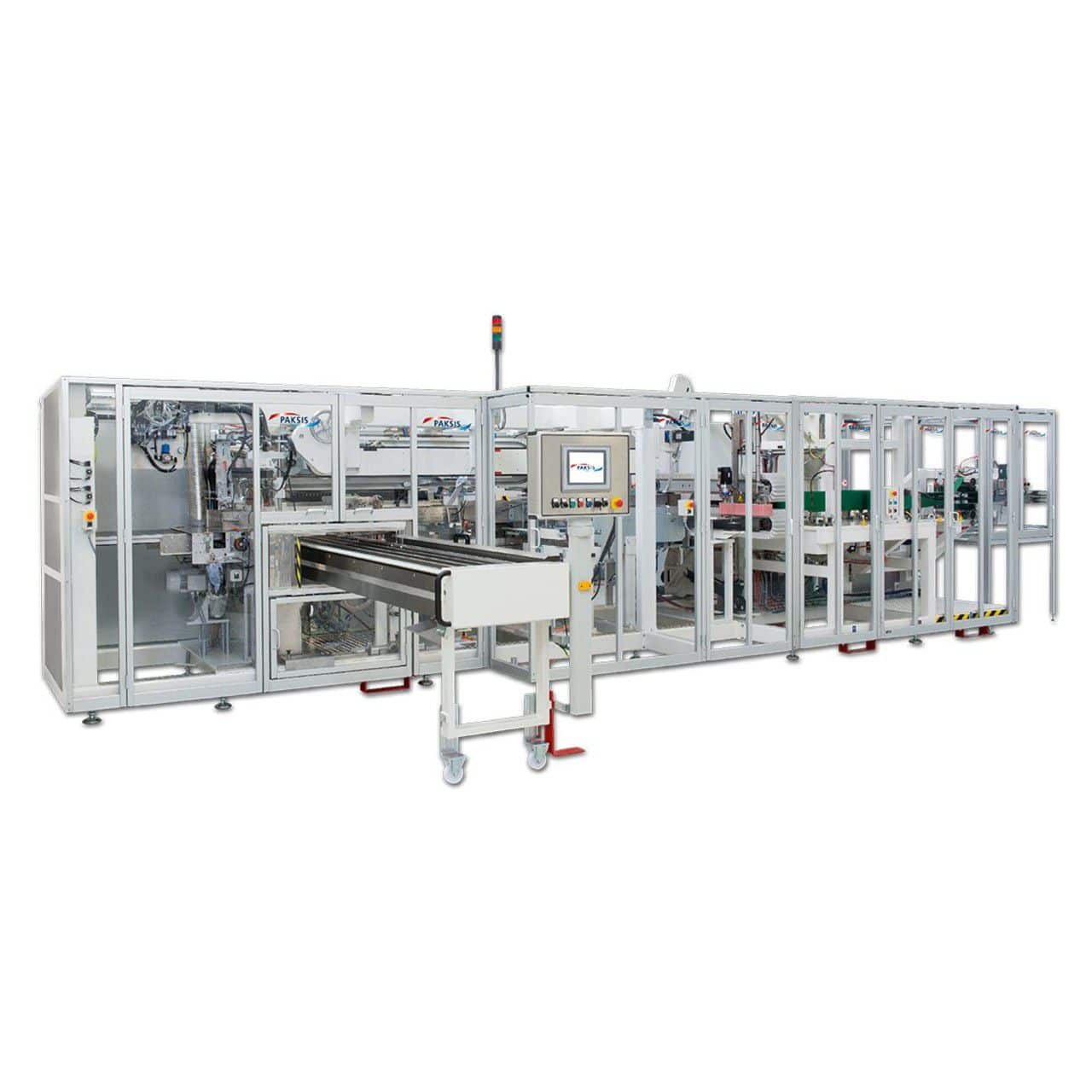 Machine d'emballage automatique - Paksis D10 - OPTIMA - au sol / de ...