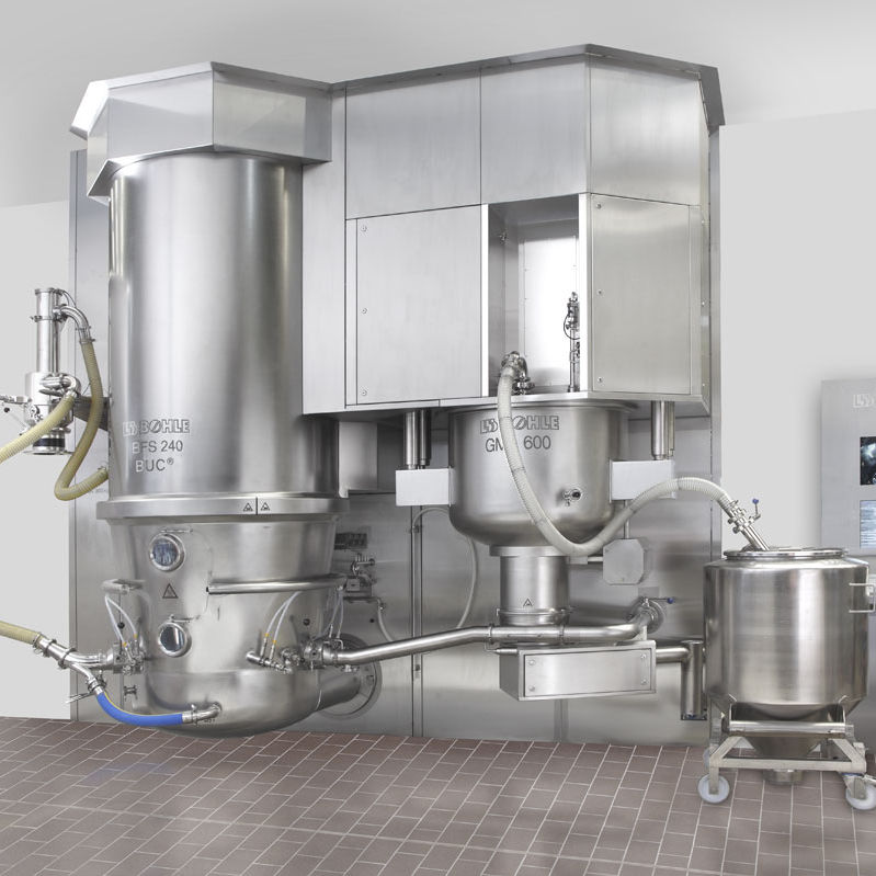 Granulateur humide - BFS and GMA - L.B. Bohle Maschinen und Verfahren ...