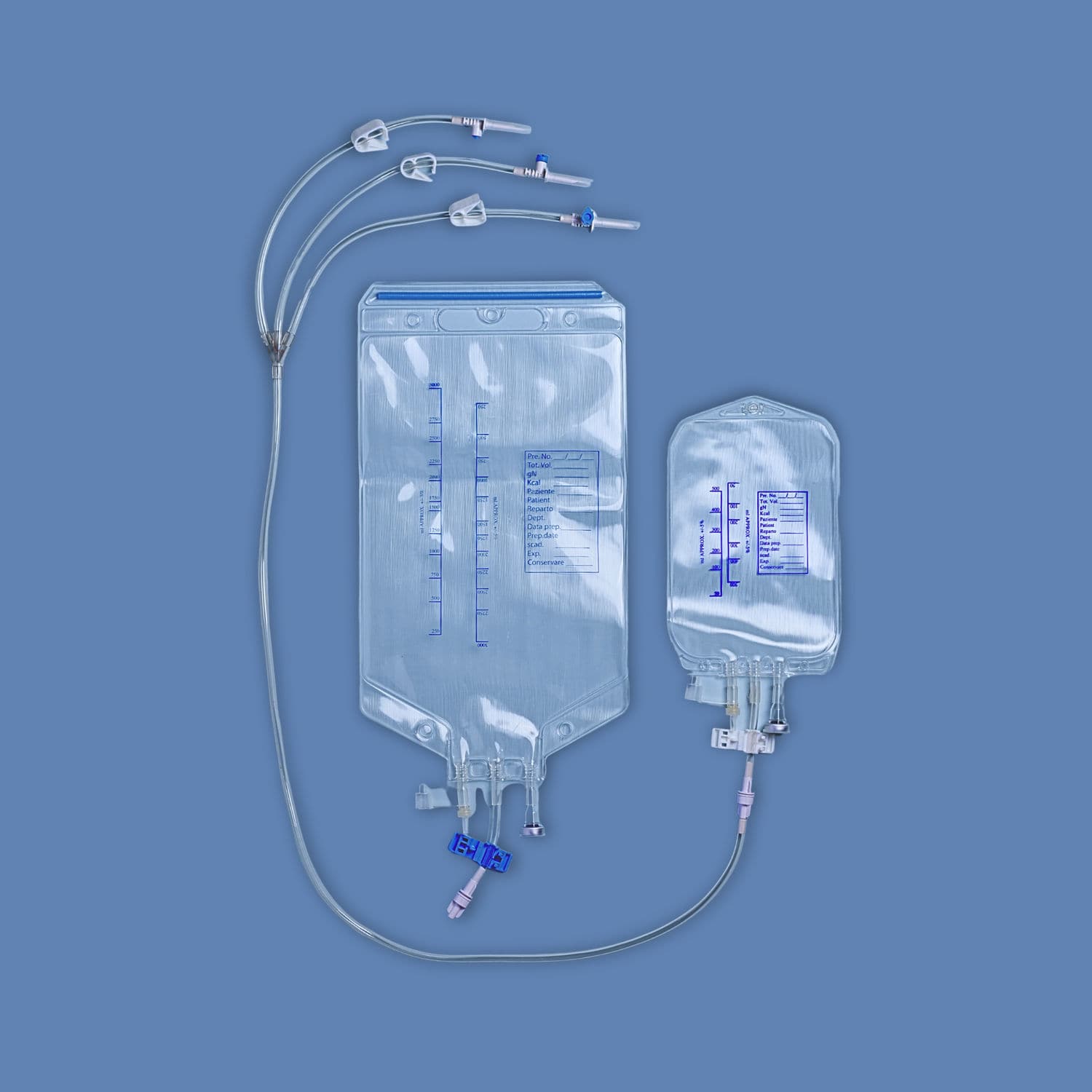 Poche de perfusion solution parentérale - Tecnoline