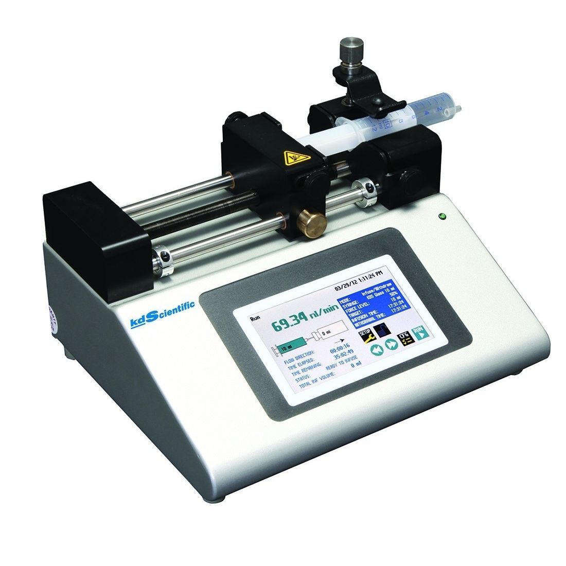 Pousse-seringue 1 voie - LEGATO® 185 - KD Scientific - en continu ...