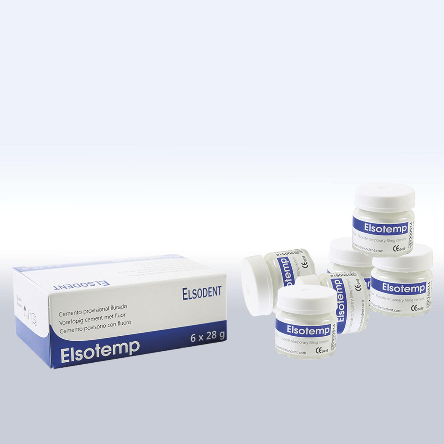 Ciment dentaire temporaire - ELSOTEMP - ELSODENT