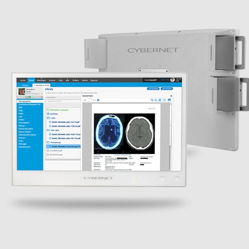 Ordinateur médical Intel® Core i5 - CyberMed G22B - Cybernet - Intel ...