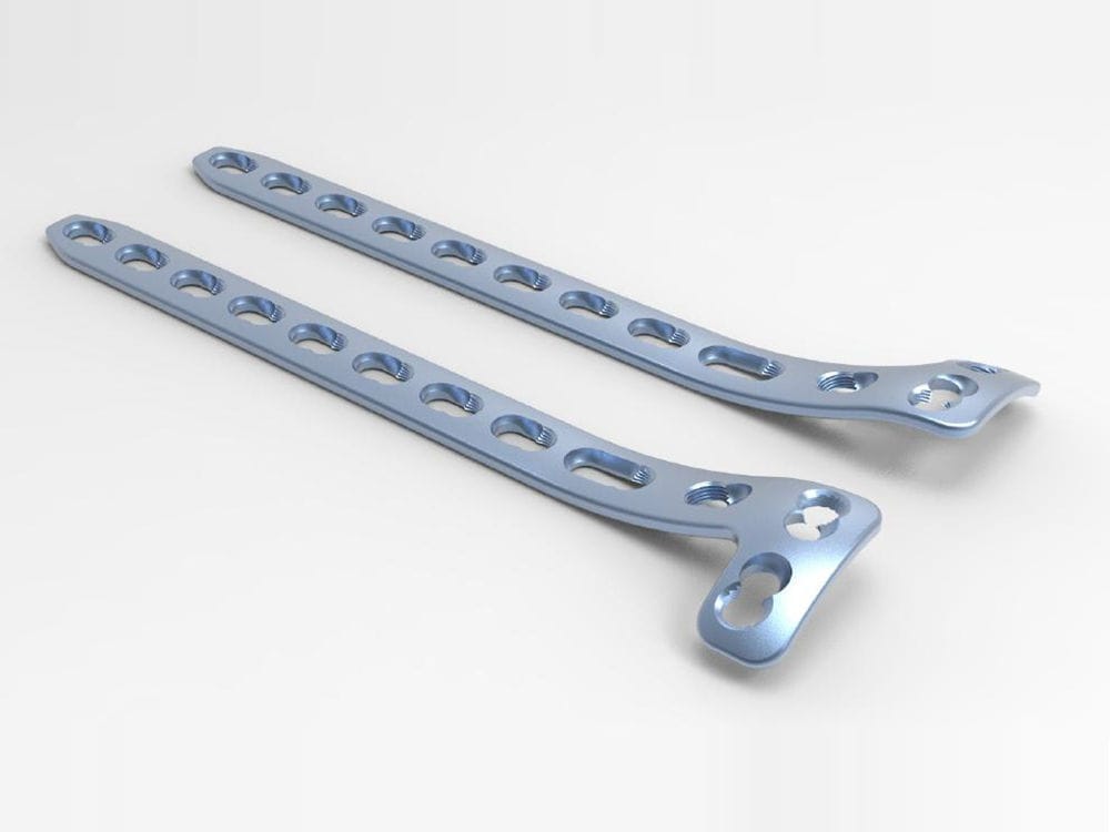 Plaque de compression de tibia - NORMMED Medical Devices - verouillée ...