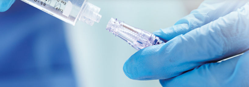 Connecteur de perfusion droit - MicroClave® Clear - ICU Medical - avec ...