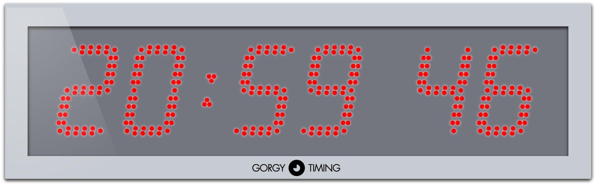 Horloge digitale - LEDI® 12S outdoor double face - Gorgy Timing SAS ...