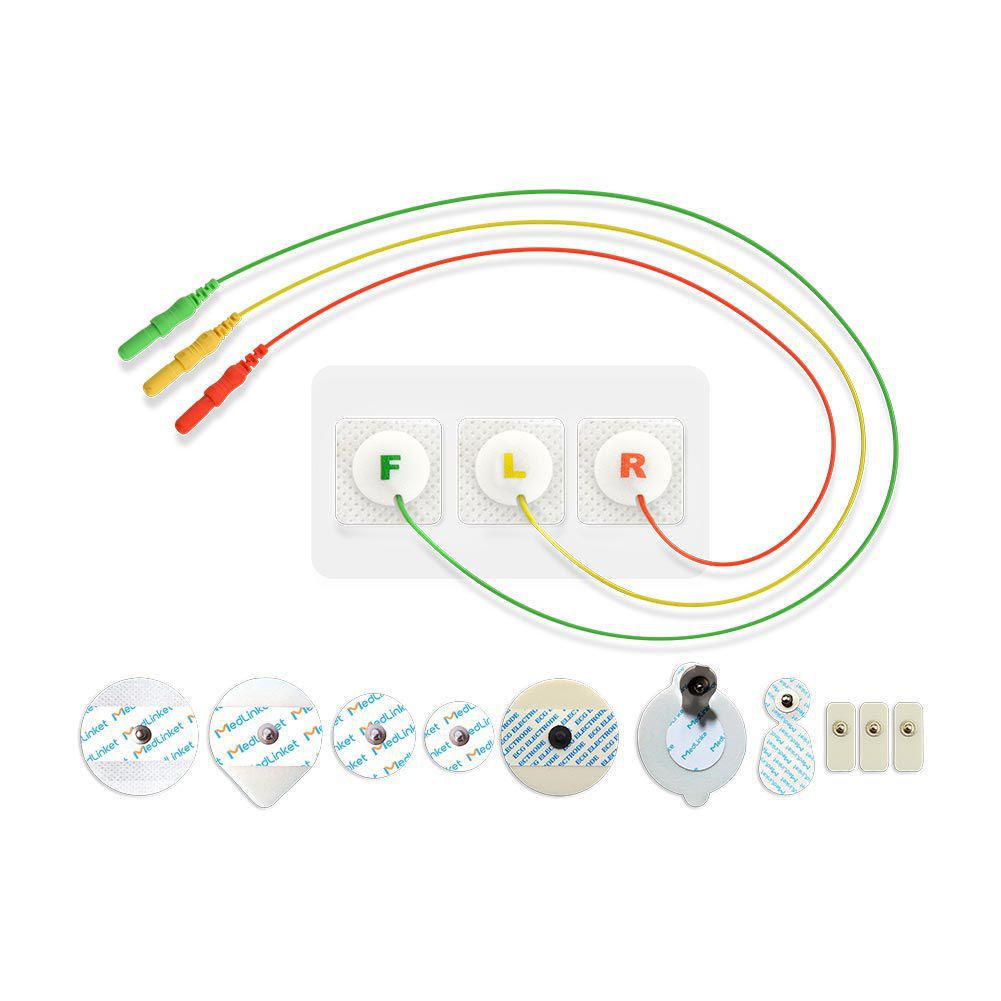 Électrode médicale - V0014-C0243A - Med-link Electronics Tech - à usage ...