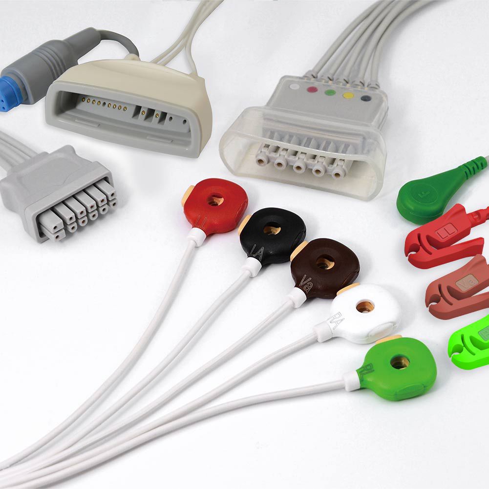 Câble ECG pour Dräger - EE029S6A - Med-link Electronics Tech - pour ...