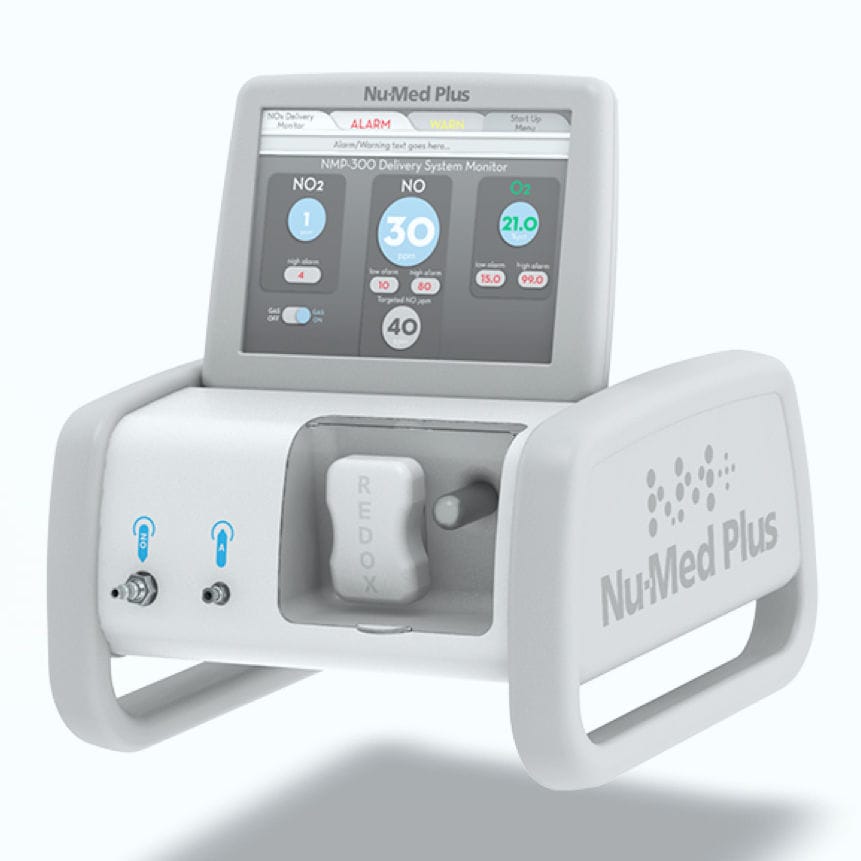 Système de régulation de débit de monoxyde d'azote - Nu-Med Plus