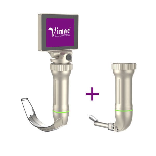 Laryngoscope vidéo avec moniteur vidéo intégré - VM120 - Vimac - avec lame