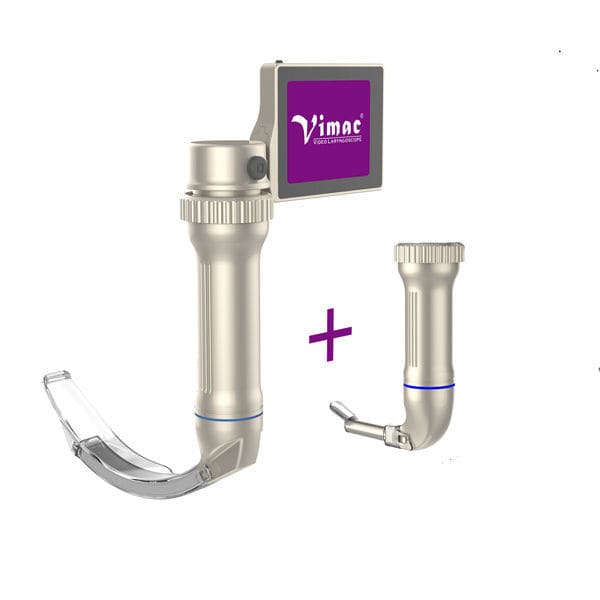 Laryngoscope vidéo avec moniteur vidéo intégré - VM110 - Vimac - avec lame