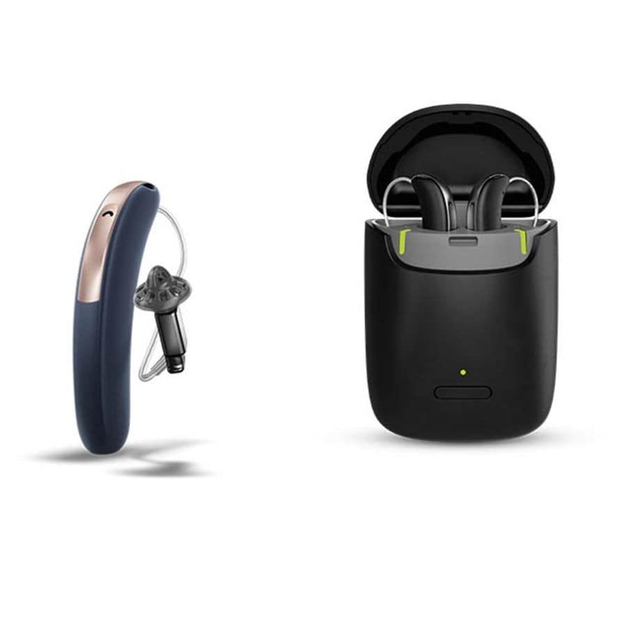 Audioprothèse RIC - SR Li 7 - Audio-Service - wireless / noire / blanche