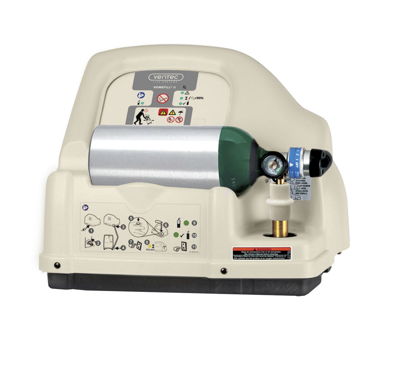 Système d'oxygénothérapie portable - HomeFill - 3B Medical - avec ...