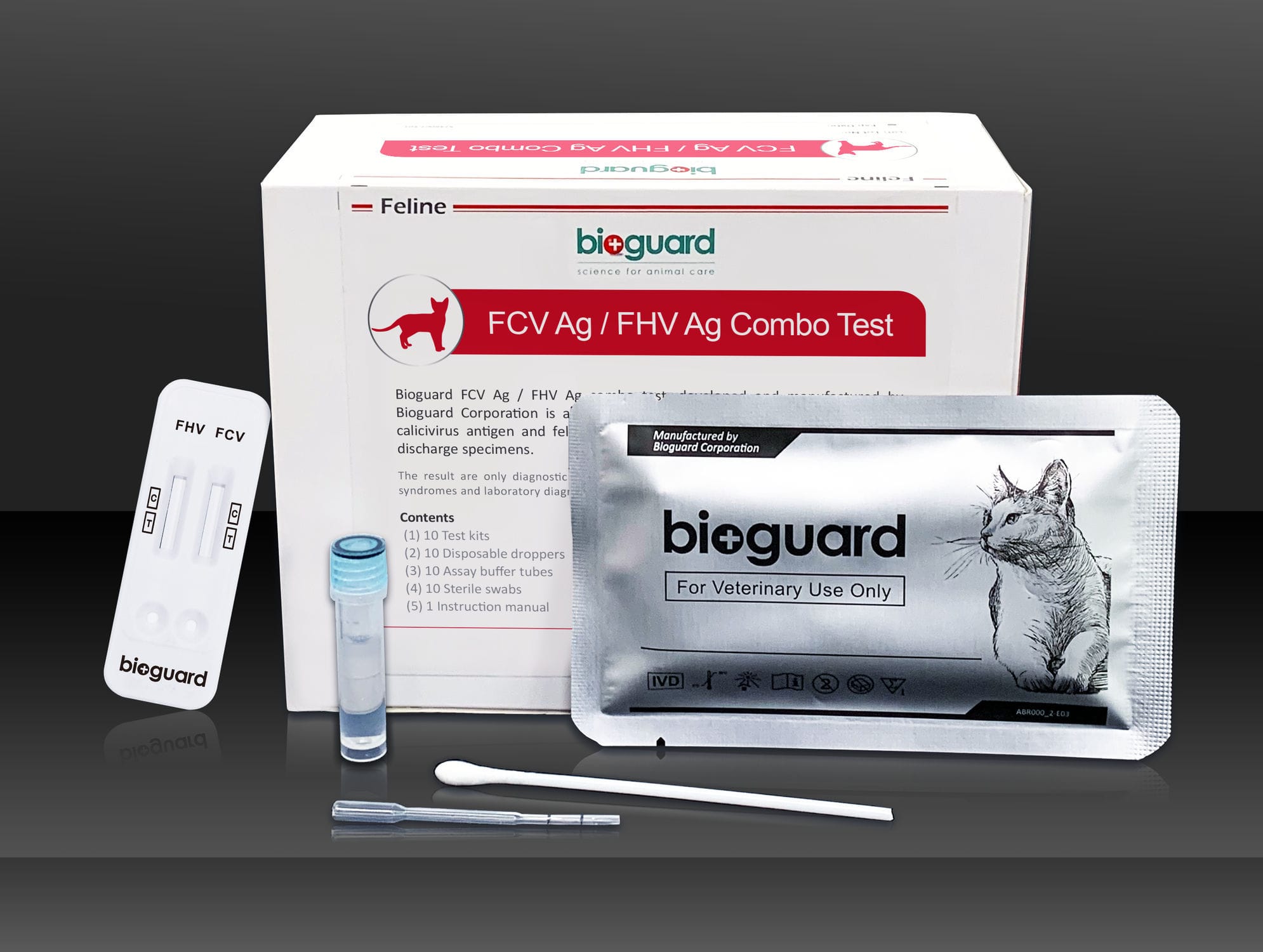 Test rapide pour maladies infectieuses - FCV Ag / FHV Ag Combo ...