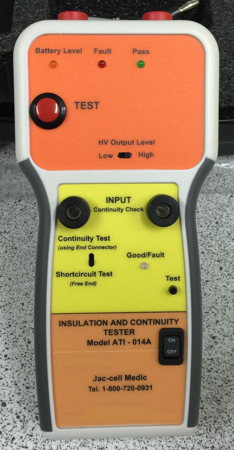 Testeur d'isolation électrique - ATI series - jac-cell Medic - de ...