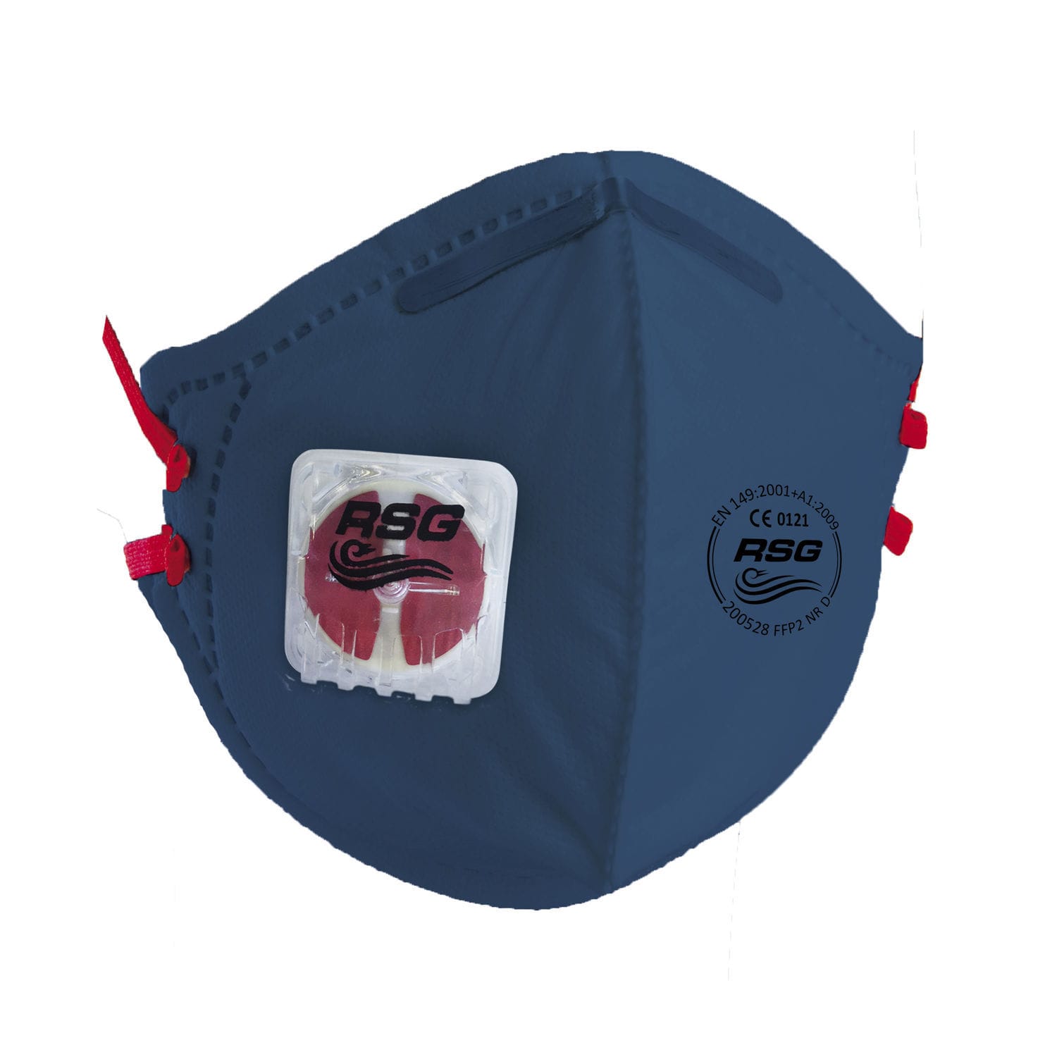 Masque FFP2 - F NR D OV - RSG Safety - sans latex / avec soupape d ...