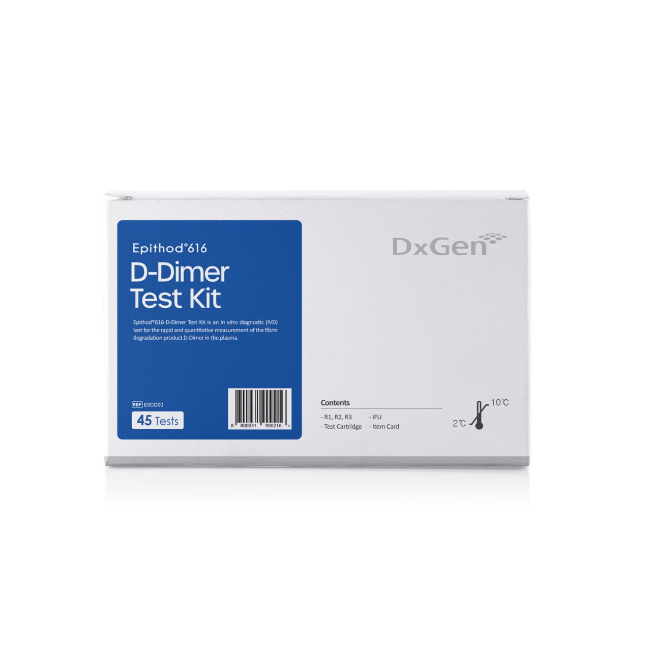 Kit de test d'hématologie - Epithod® 616 - DxGen Corp - de D-dimères ...