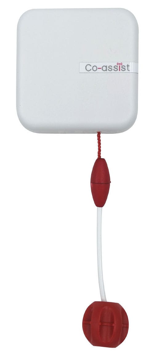 Système d'appel infirmière à cordon - CALT - Co-assist - pour WC / de ...