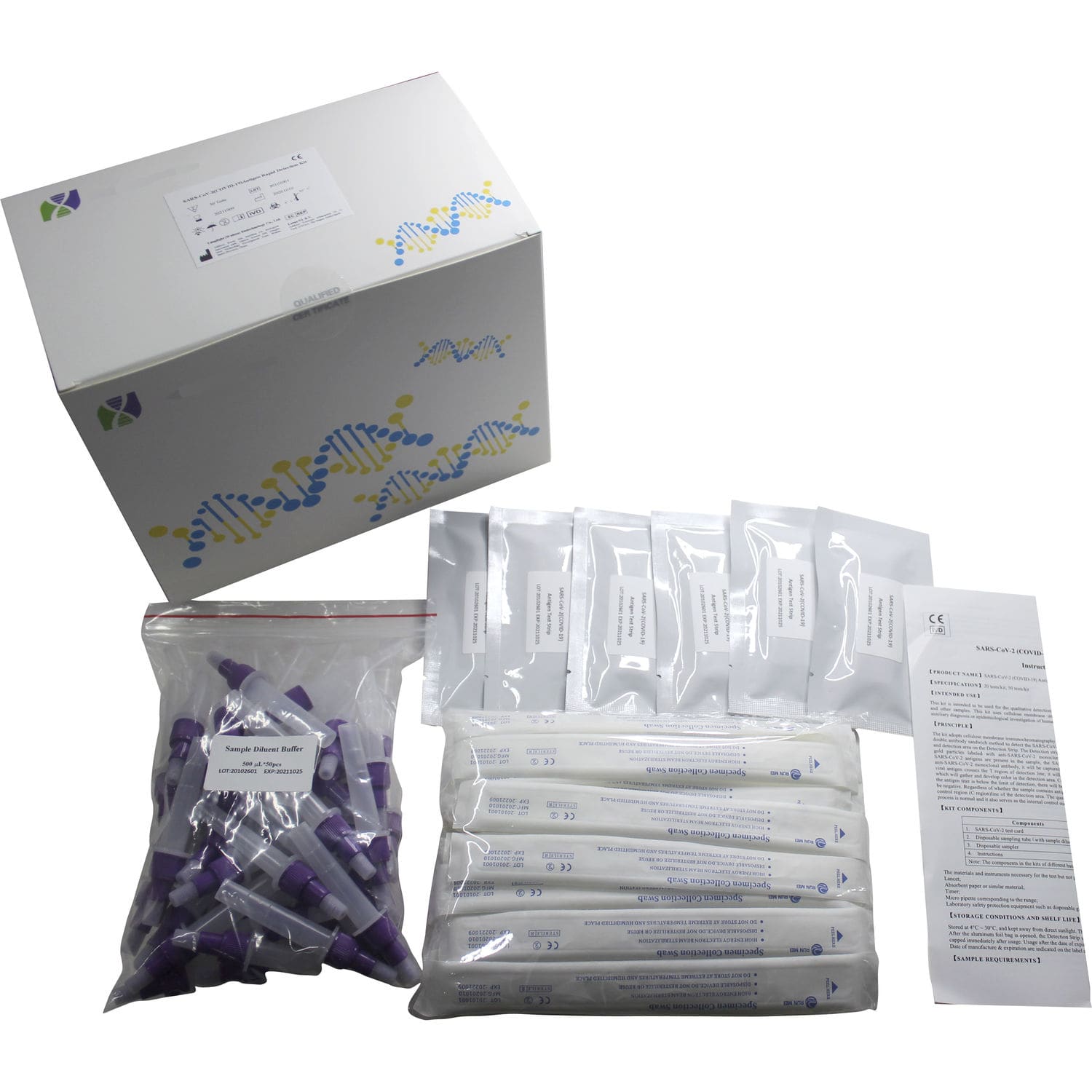 Kit de test pour COVID-19 - HUNAN RUNMEI GENE TECHNOLOGY CO.,LTD - pour ...