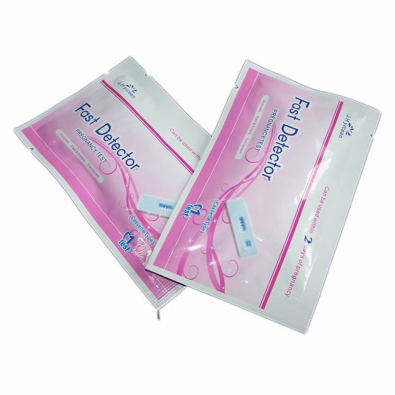 Test rapide de grossesse - Wuhan J.H.Bio-Tech - de hCG / d'urine / cassette