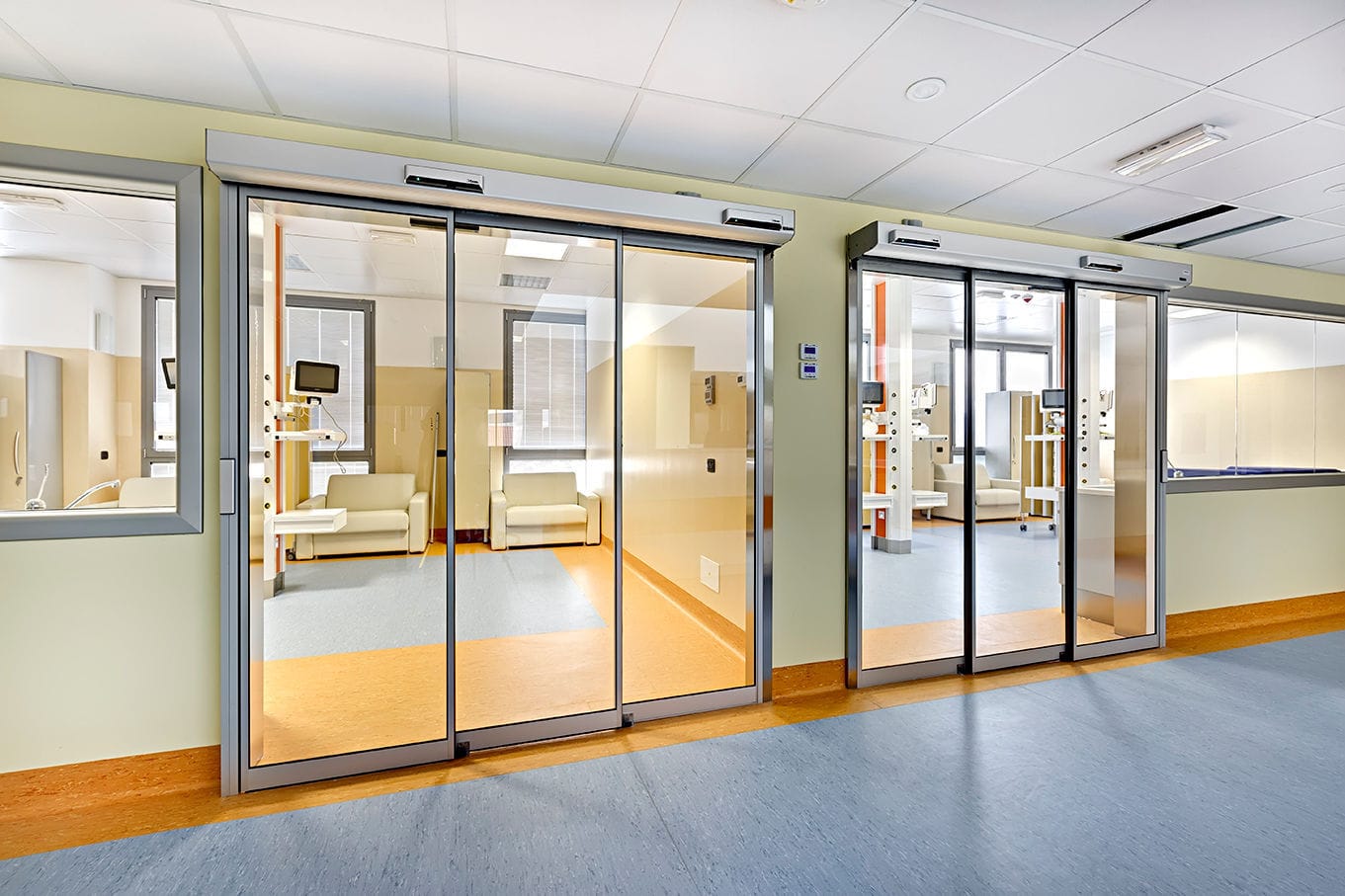 Porte d'hôpital - HB-SAVTE series - LABEL S.p.A. - coulissante / en ...