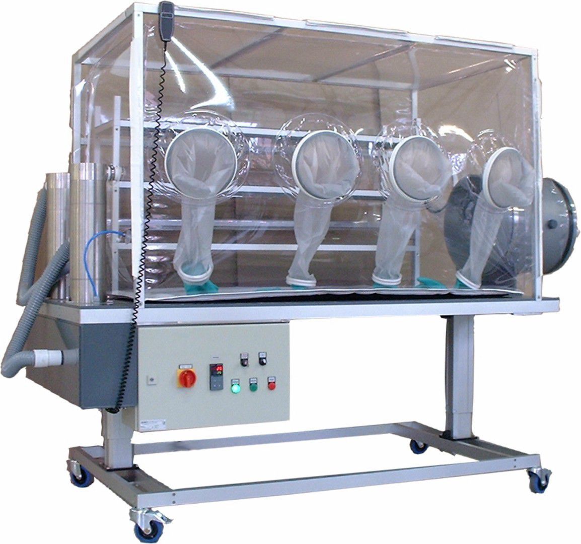 Isolateur classe III - Zoonlab GmbH - aseptique / stérile / de transfert