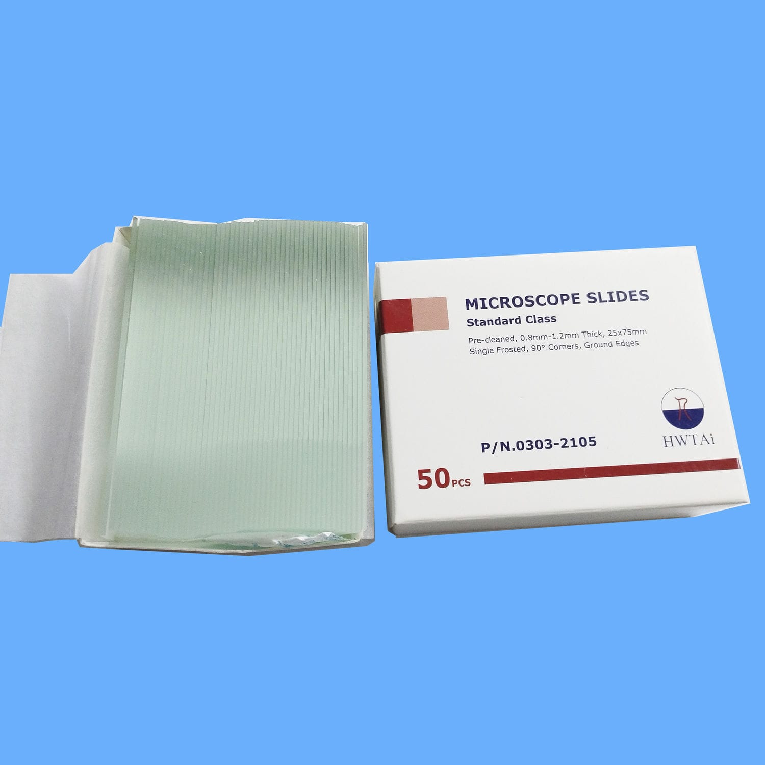 Lame de microscope pour la cytologie - G6012-1 - HWTAi - pour contrôle ...
