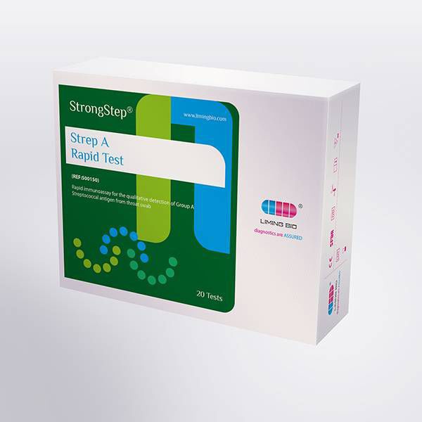 Test rapide de streptocoque A - 500150 - Nanjing Liming Bio-products Co ...