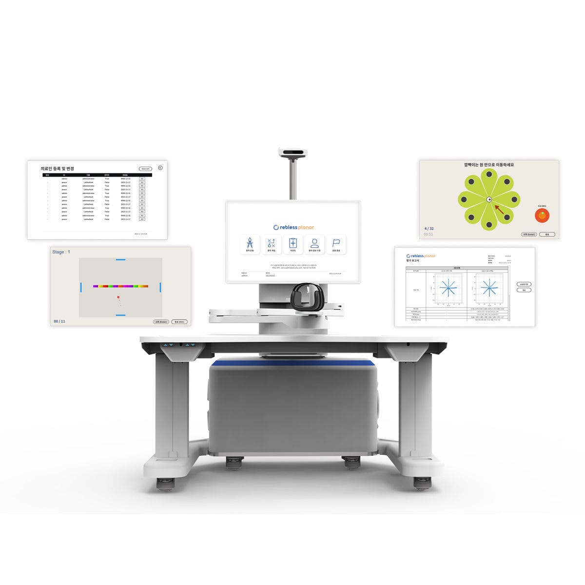 Système de rééducation robotisé - rebless planar - H Robotics ...