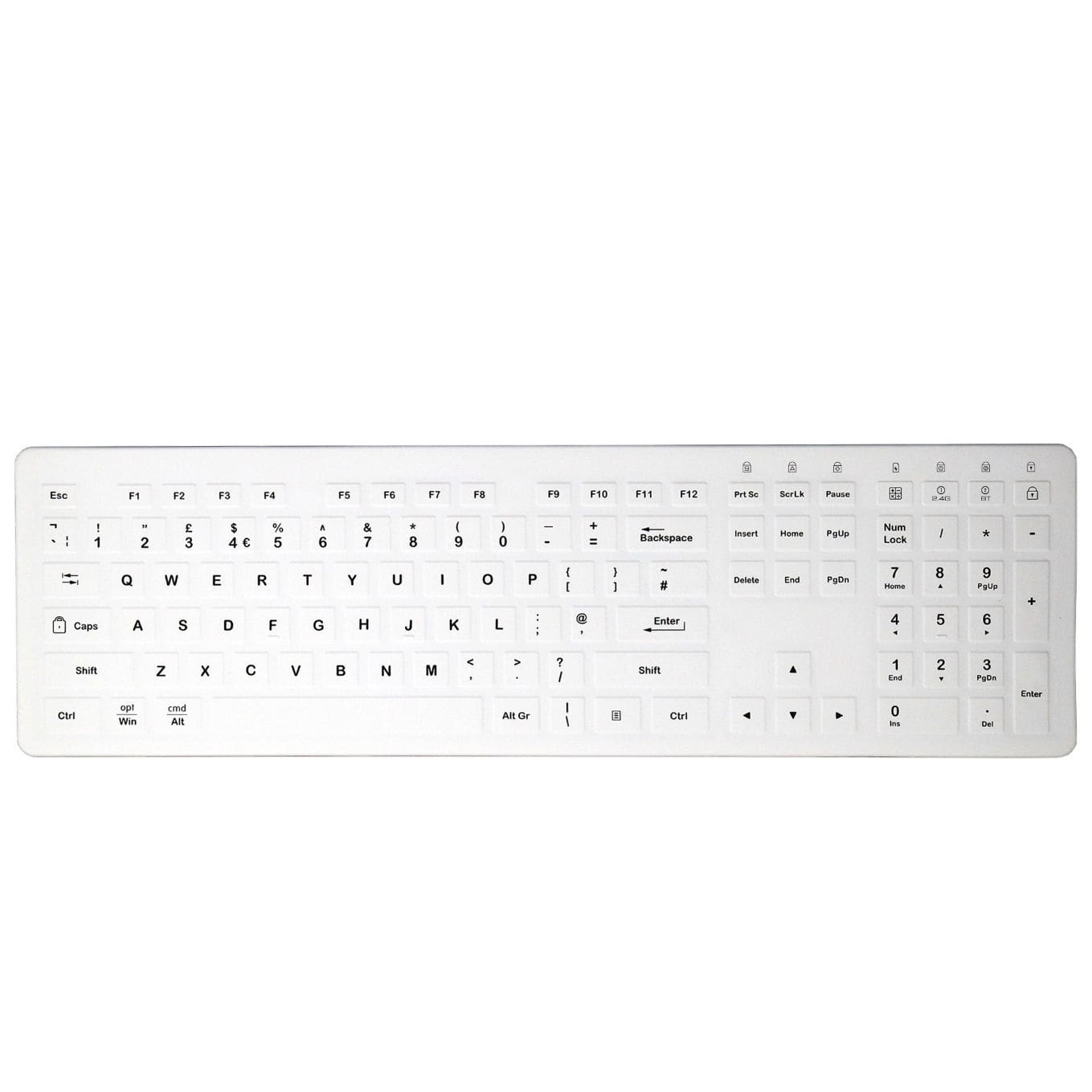 Clavier médical avec pavé numérique - ATM-SK421W - Shezhen AITmon ...