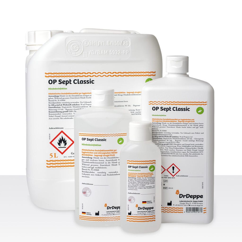 Solution hydroalcoolique 500 mL - OP Sept Classic - Laboratorium Dr ...