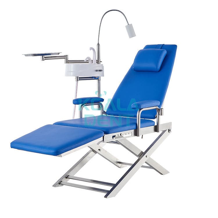 Fauteuil dentaire portable - Foshan Koala Medical Technology - bleu