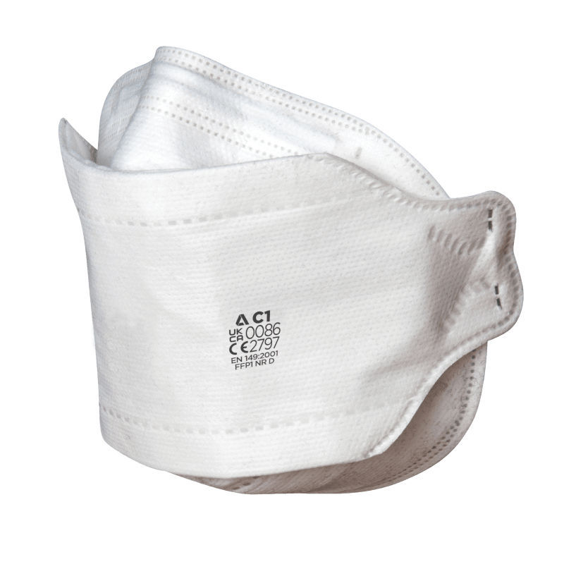 Masque FFP1 - C1 - Globus Group - en polypropylène / sans latex / en tissu