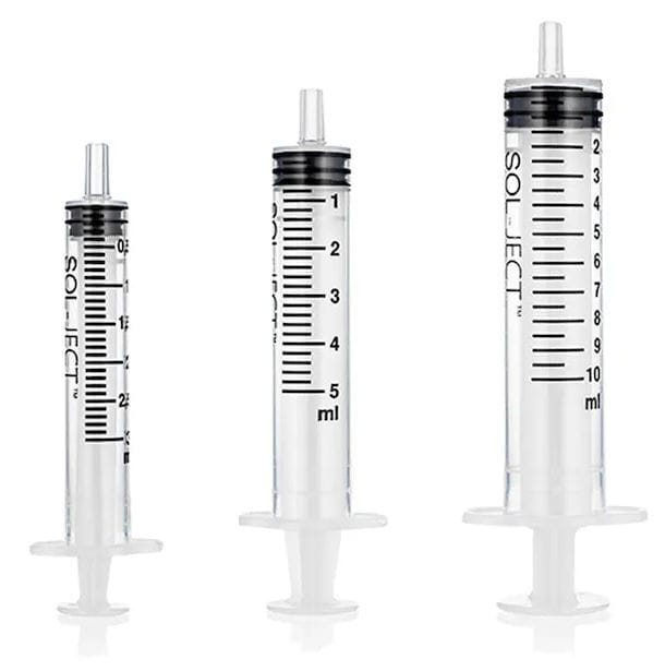 Seringue hypodermique - Sol-Ject™ - SOL-Millennium - 10 ml / 5 ml / 20 ml