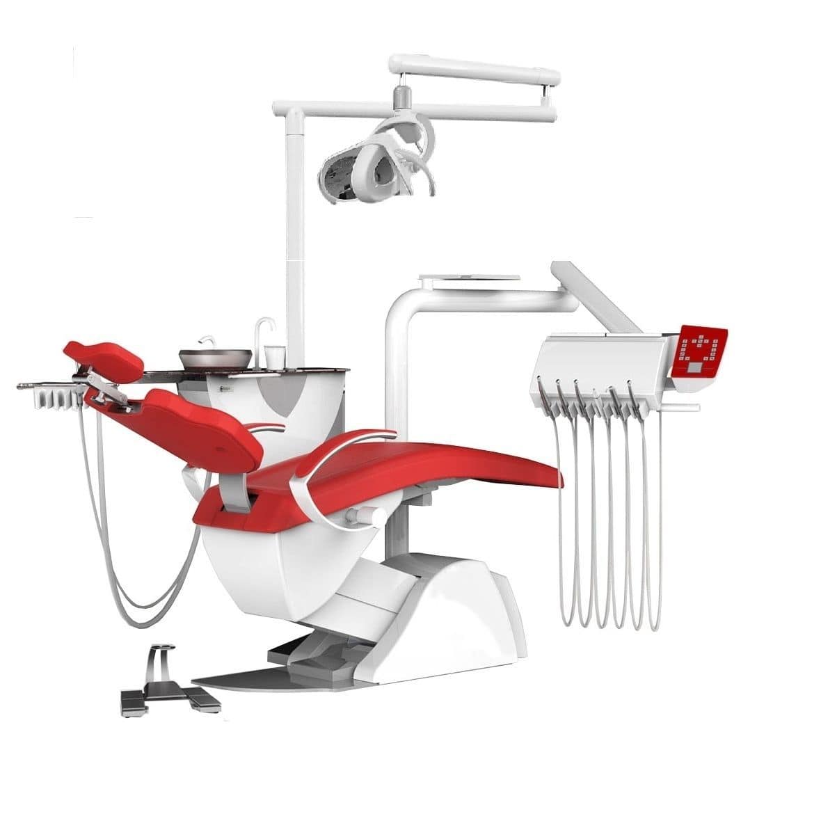 Unité dentaire avec fauteuil électrique - ARIA EXCELL SR 6N - NEOMED - avec têtière flexible ...