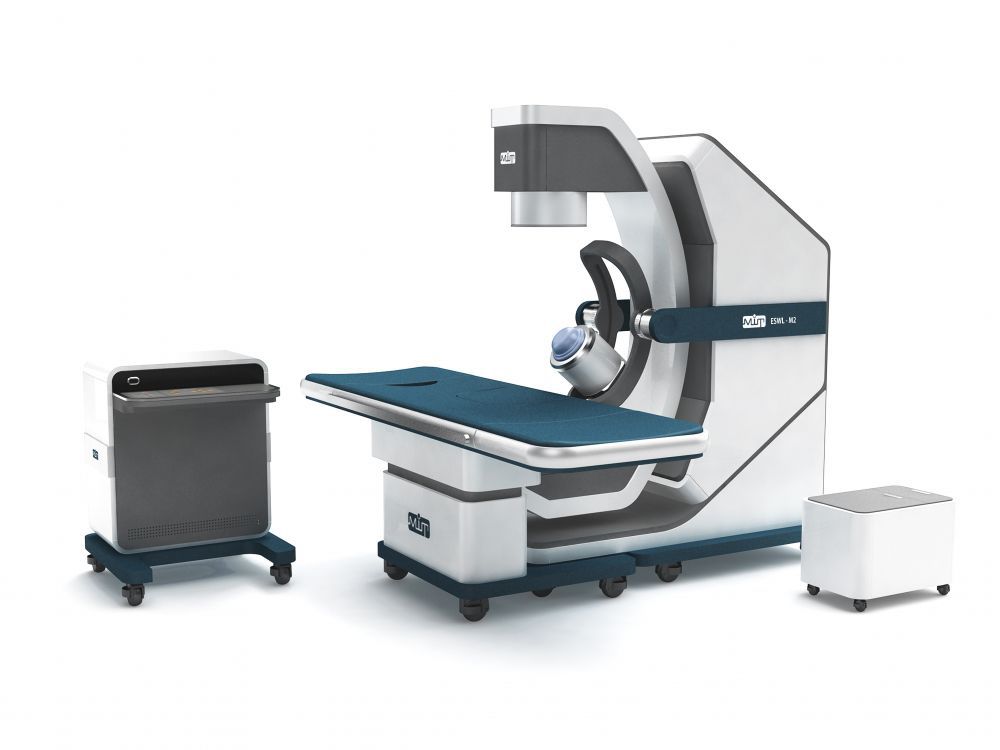 Lithotripteur extracorporel - MASON-M1 - Huons Meditech - fixé au sol