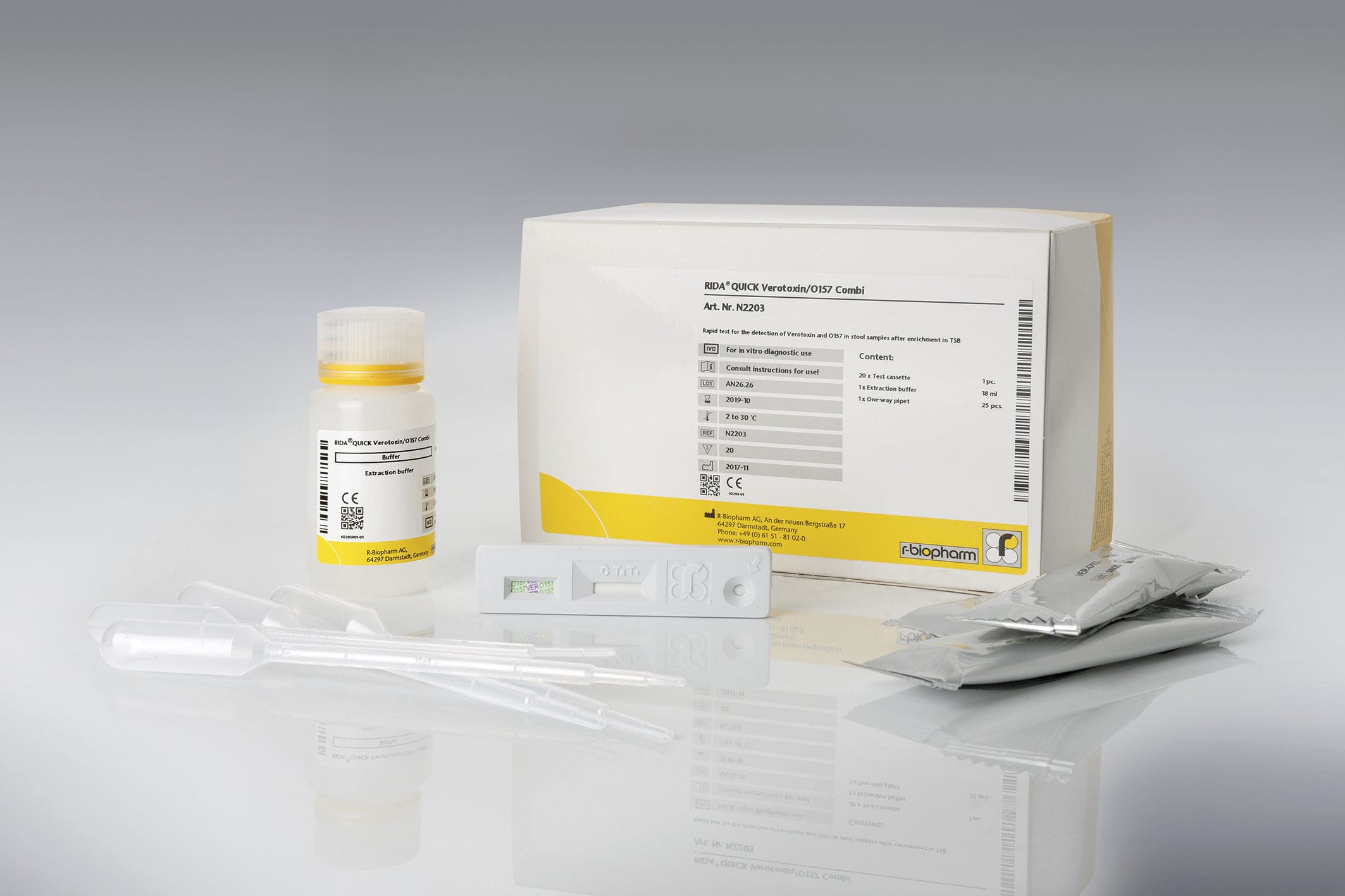 Kit de test pour infections gastro-intestinales - RIDA®QUICK - R ...