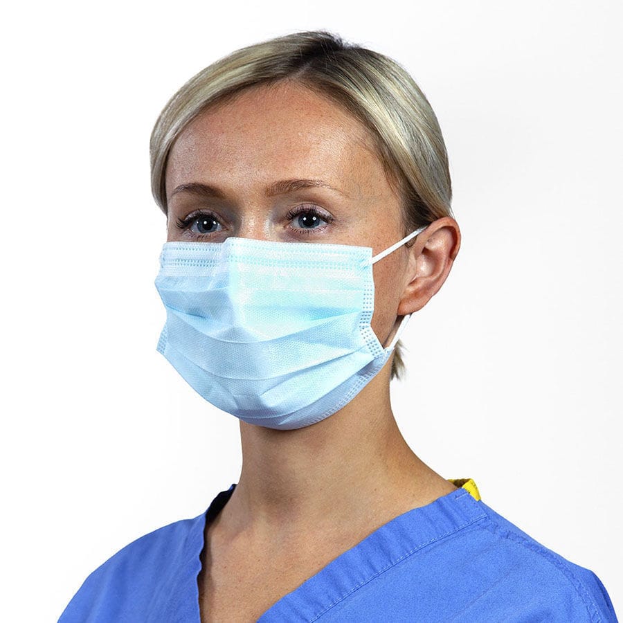 Masque adulte de soins médicaux - IS8RM01P - ISOL8 Healthcare - à usage ...