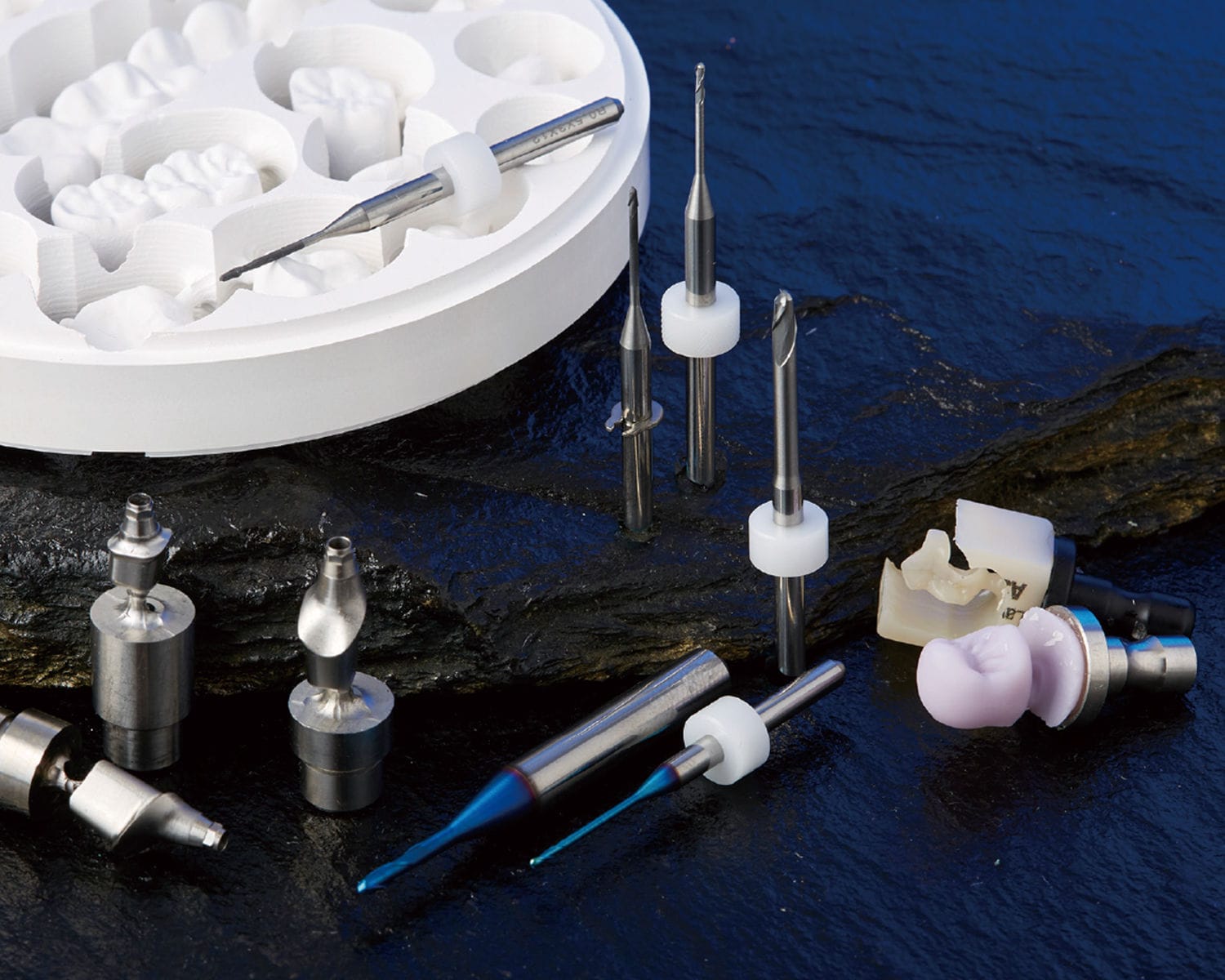 Fraise dentaire - Hansong M&T - pour implants dentaires / en zirconium ...